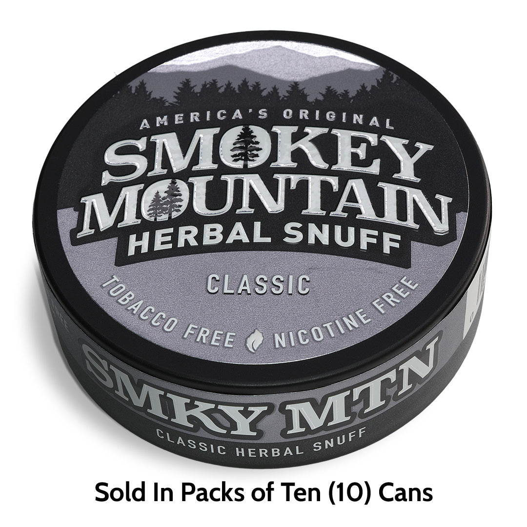 Classic Long Cut – Smokey Mountain Herbal Snuff & Pouches