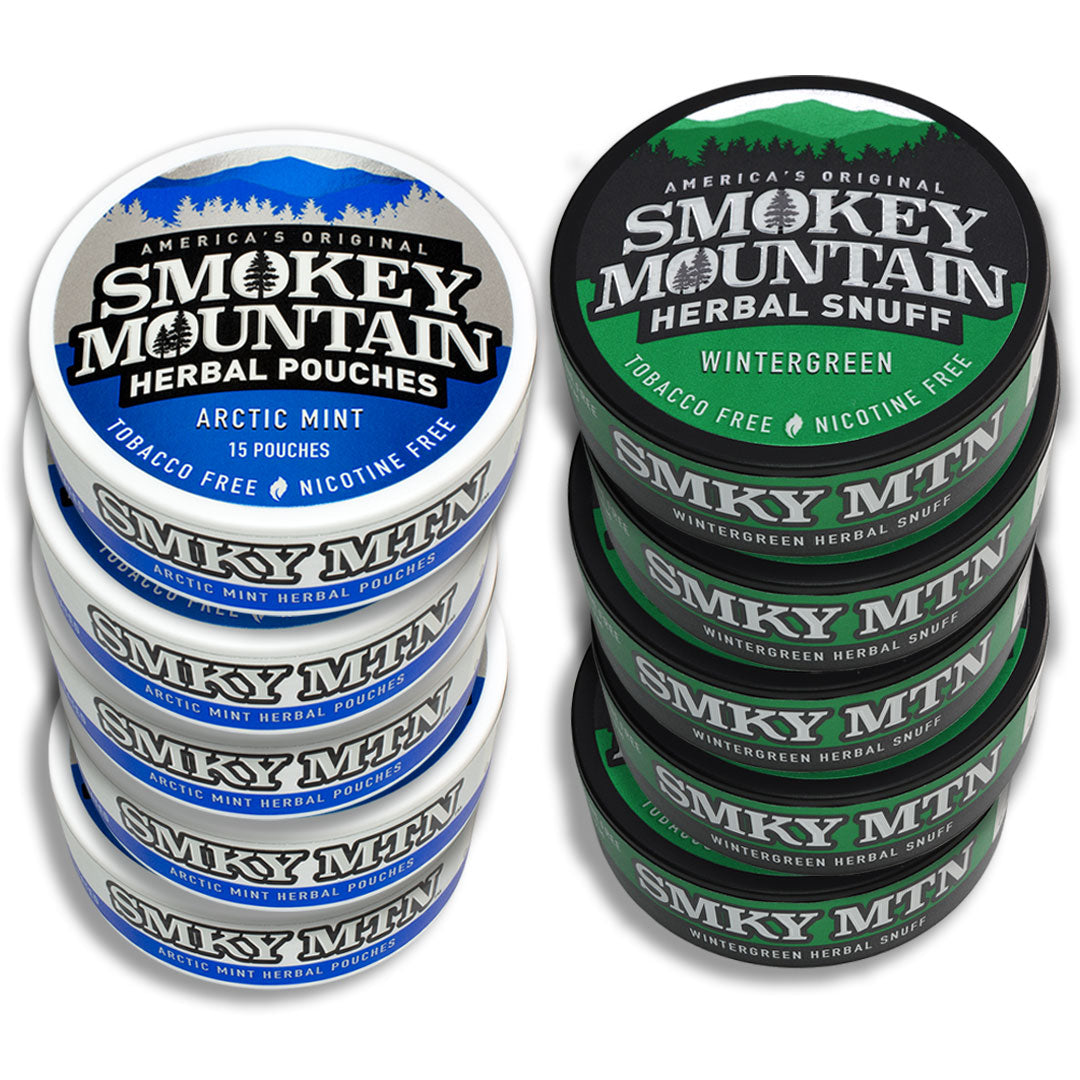 5-Can Rolls (10-Can Minimum) – Smokey Mountain Herbal Snuff & Pouches