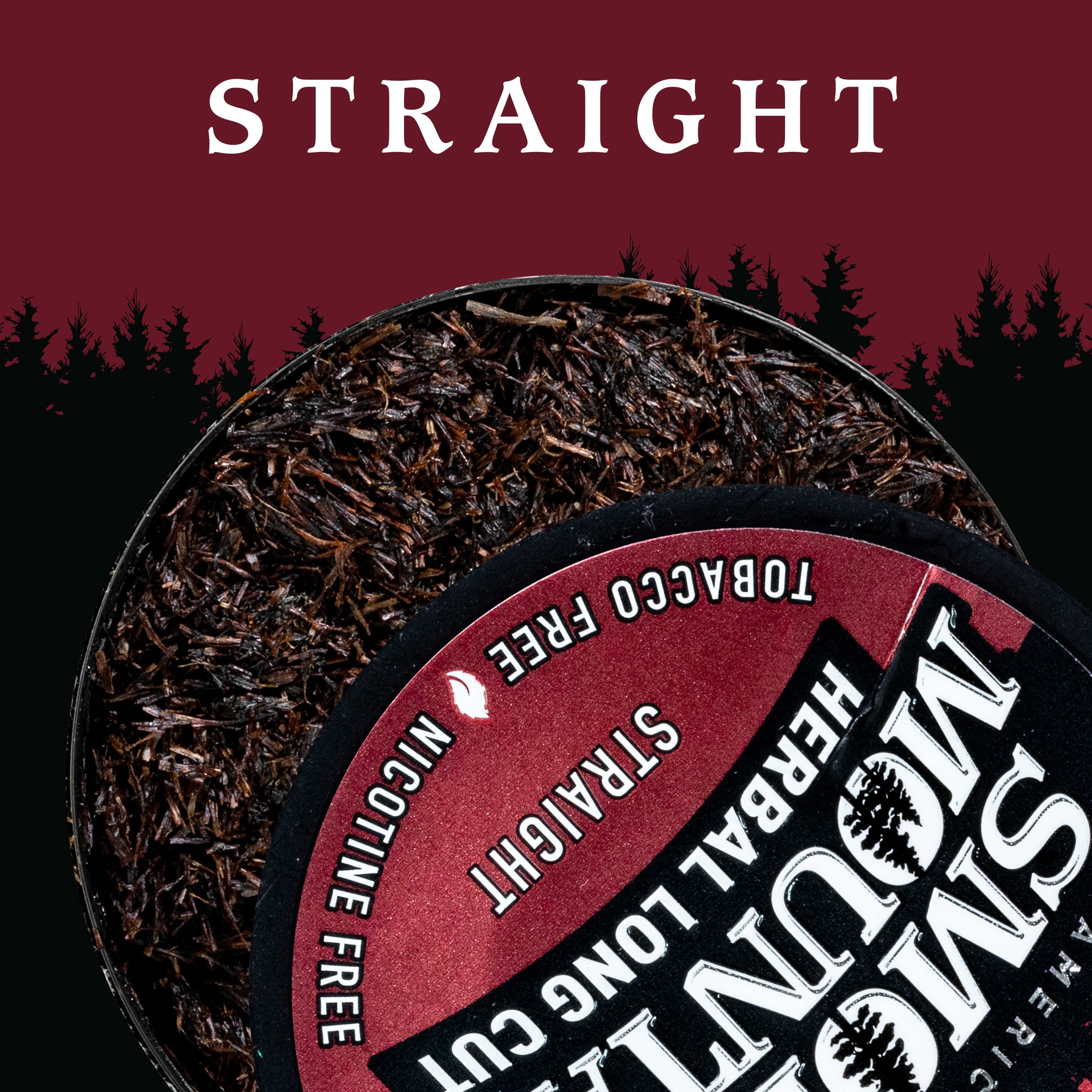 Straight Long Cut – Smokey Mountain Herbal Snuff & Pouches